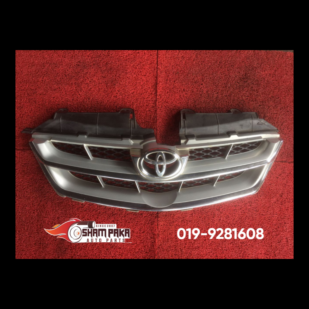 Used Front Grille Toyota Avanza Original Halfcut | Shopee Malaysia