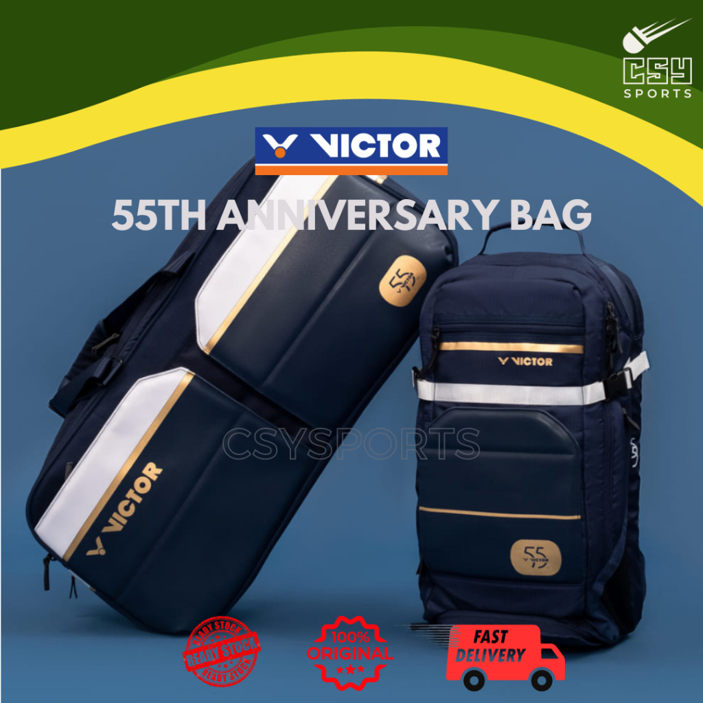 [100%] VICTOR 55th Anniversary Edition Badminton Bag Limited Edition ...