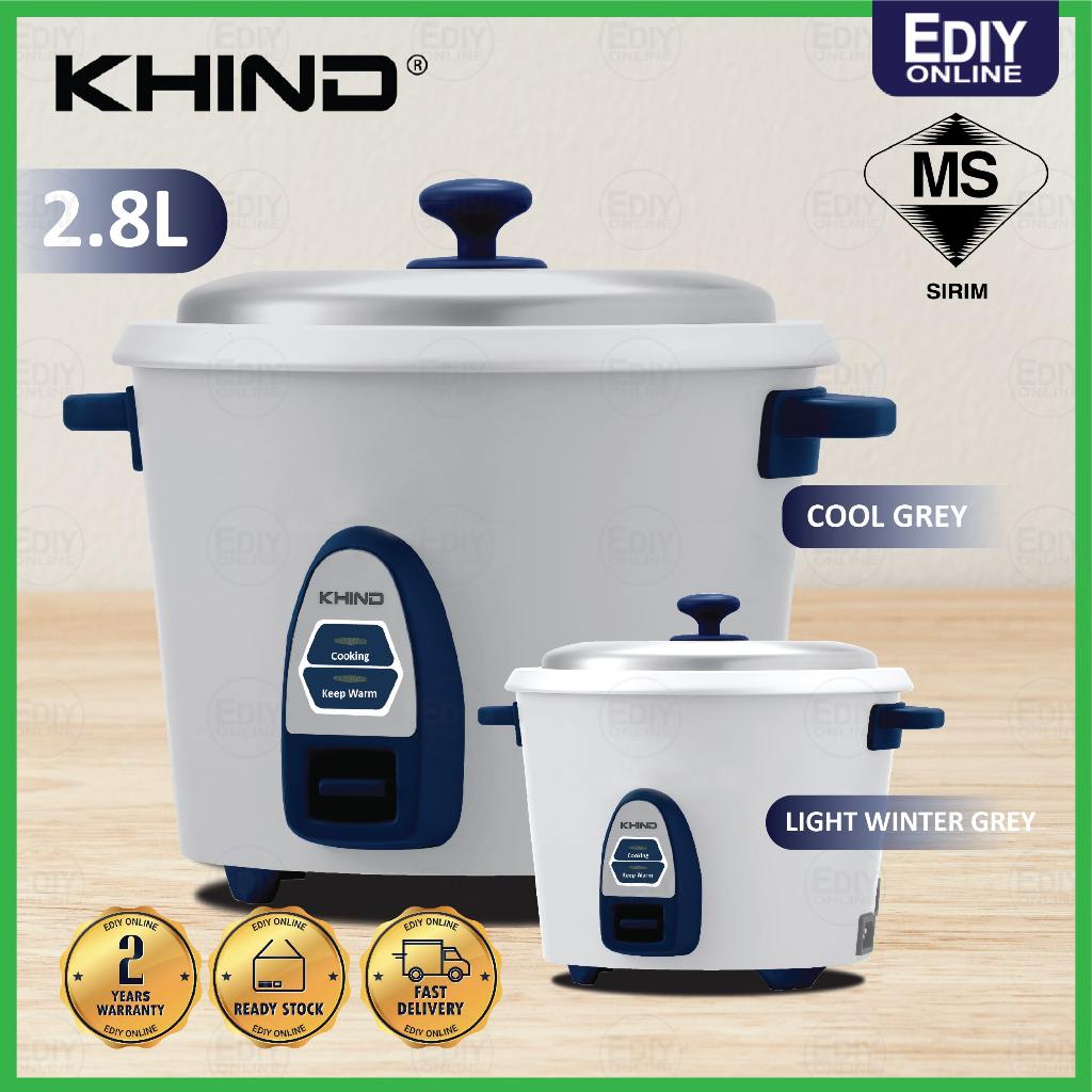 Khind RC828N RC-828N Rice Cooker 2.8L Aluminium Inner Pot Periuk Nasi ...