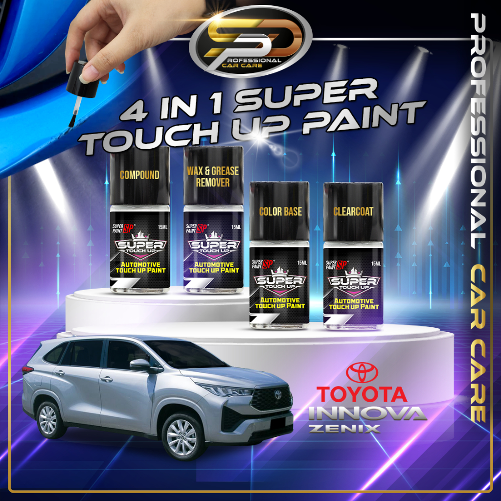 Toyota Innova Zenix Original Touch Up Paint Brush Type Touch Up DIY Car ...