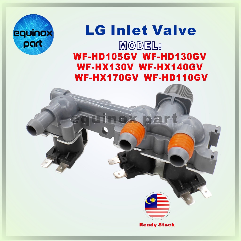 WF-HD105GV WF-HD130GV WF-HX130V WF-HX140GV WF-HX170GV WF-HD110GV LG Washing Machine Inlet Valve ...