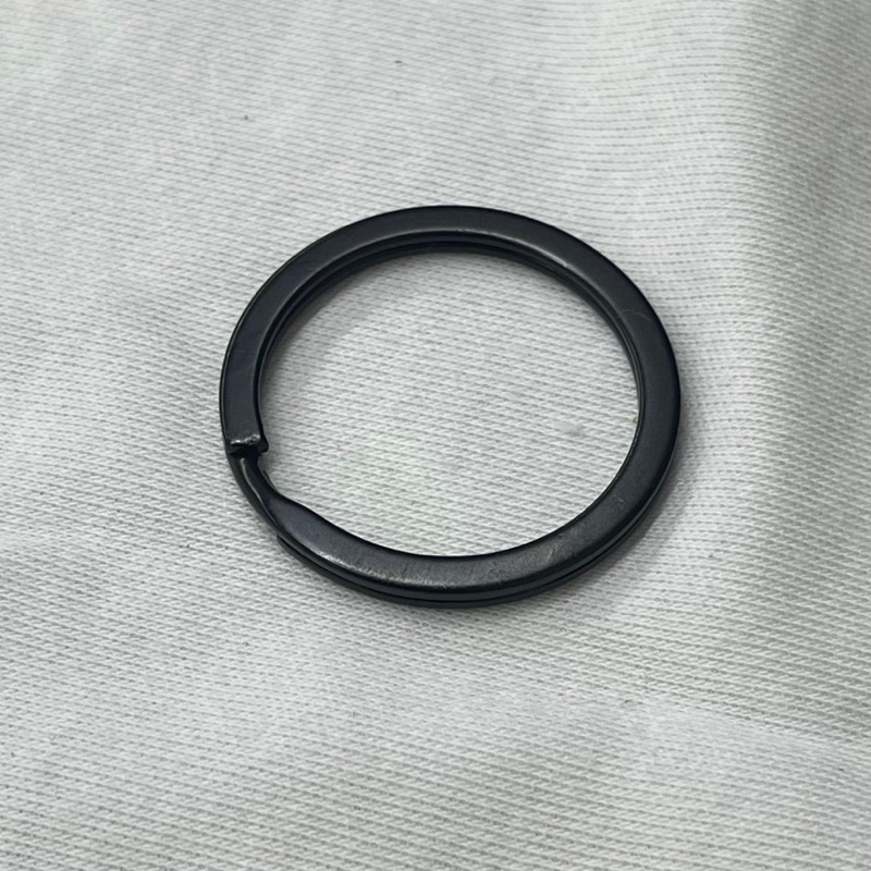 Matte Black Key Ring inner diameter 24mm | Shopee Malaysia