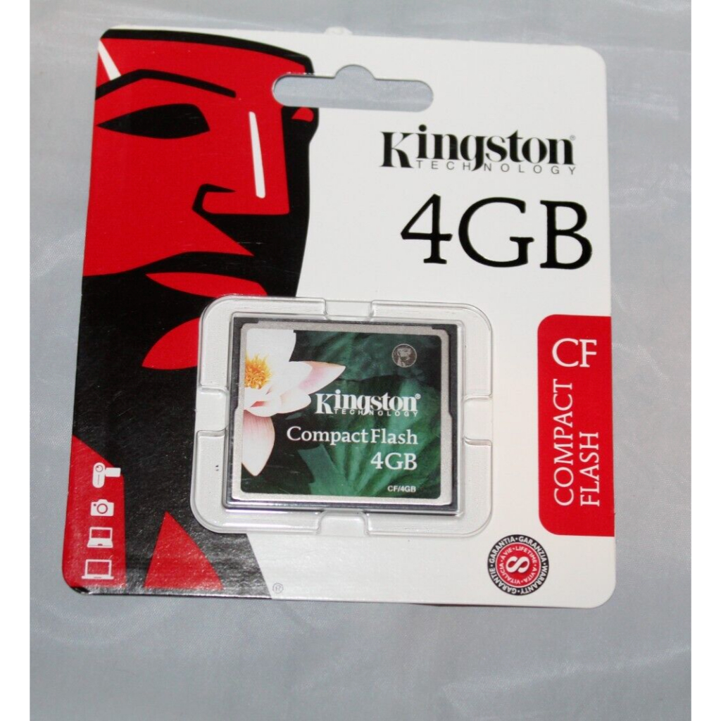 ReadyStock 4GB CF KingSton Compact Flash Memory Card for camera ...