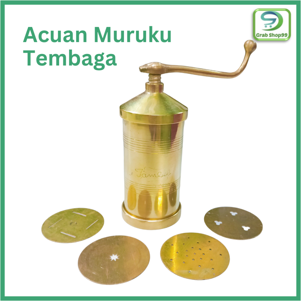 Acuan Muruku Tembaga /Acuan Muruku Stainless Steel/ Murukku Mould ...