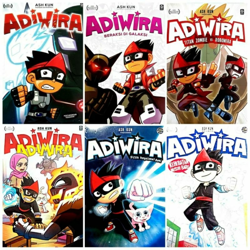 Komik M . Siri Adiwira . PTS . { READY STOCK } Y | Shopee Malaysia
