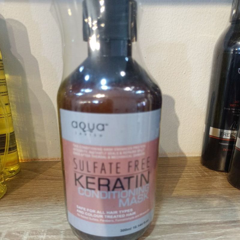 aqua lavish sulfate free keratin conditioning mask 300ml | Shopee Malaysia