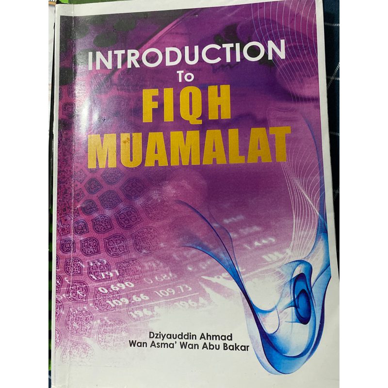 BUKU INTRODUCTION TO FIQH MUAMALAT UITM (ISB542) | Shopee Malaysia