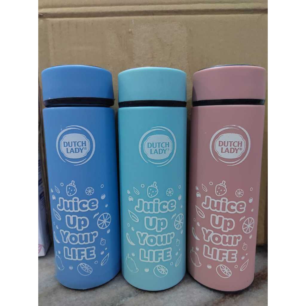 DUTCH LADY GLASS WATER BOTTLE 420ML | Shopee Malaysia