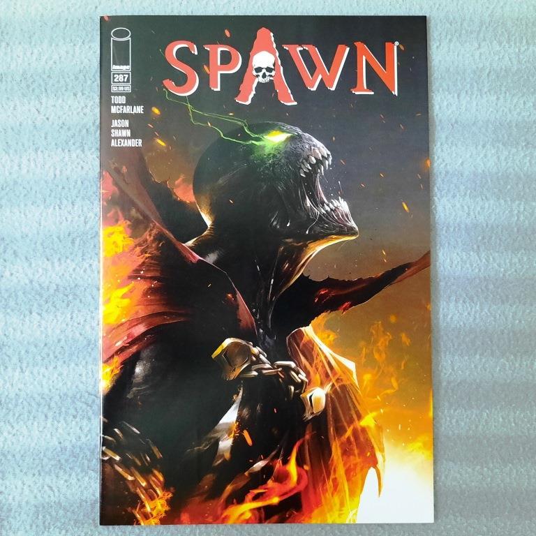 Spawn #287 Francesco Mattina Cvr (Image Comics) Todd McFarlane, Jason Shawn Alexander (HTF ...