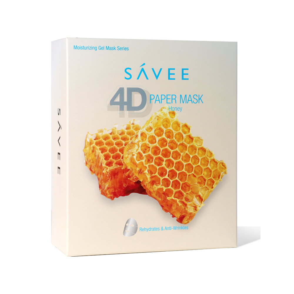 SAVEE 4D PAPER MASK HONEY 360G (10PCS PACK) / SAVEE 4D TOPENG KERTAS ...