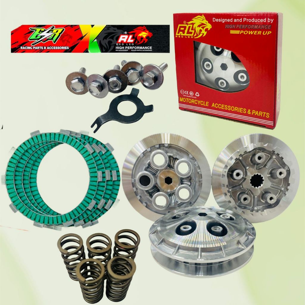 RED LEO HYPERCLUTCH SET Y15ZR COMPLETE WITH CLUTCH PLATE 100% ORIGINAL ...