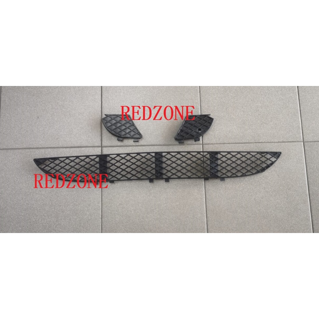 MERCEDES W210 2000 FACELIFT FRONT BUMPER LOWER GRILLE + BUMPER COVER ...