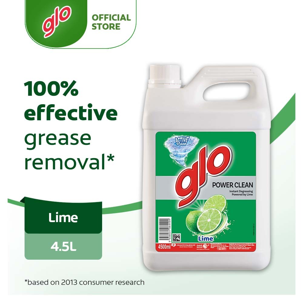 Glo Active Foam Lime Dishwash Liquid 4.5L | Shopee Malaysia