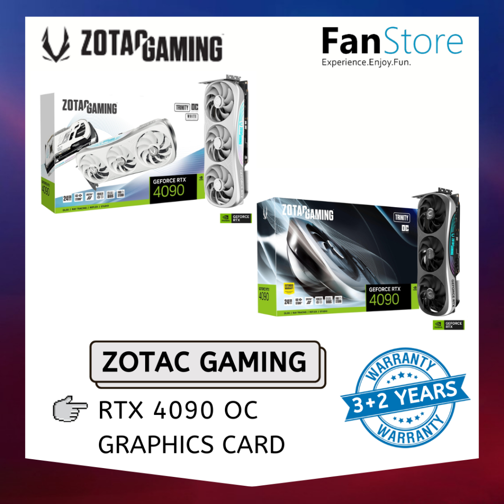 FANSTORE ZOTAC GAMING GeForce RTX 4090 Trinity OC 24GB GPU Graphics ...