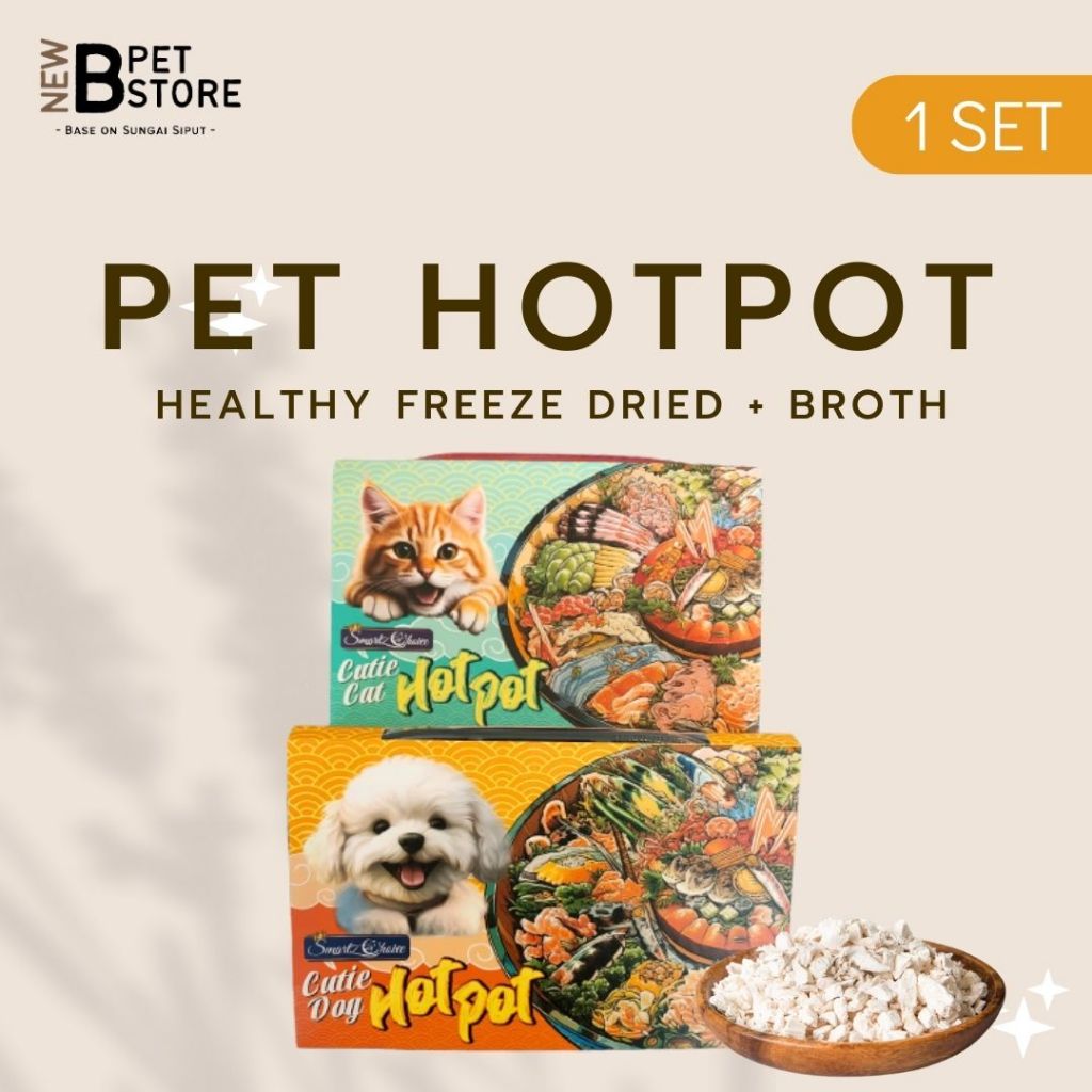 Smart Choice Healthy Pet HotPot (Hotpot for Cats/ Dogs) Freeze Dried ...