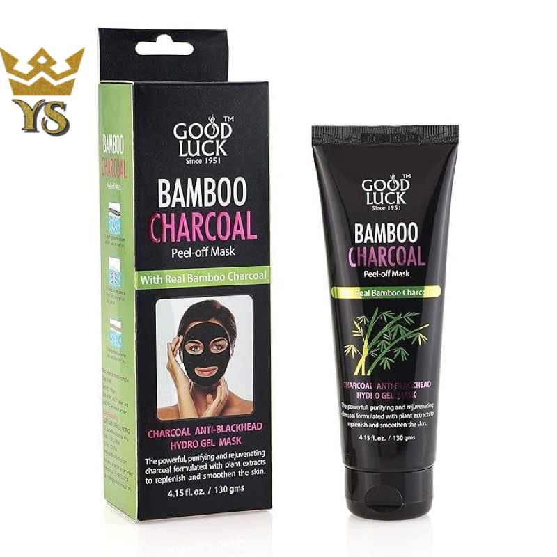 Good Luck Bamboo Charcoal Peel Off Mask | Mask Cream | Charcoal Cream ...
