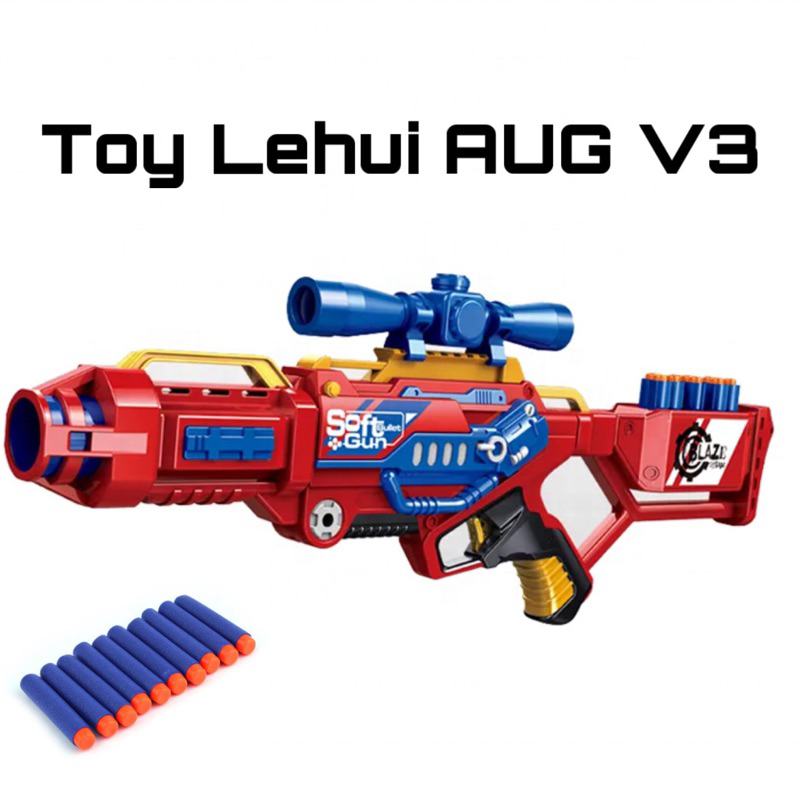 Toy Lehui AUG V3 gel blast soft ball Le hui AUG v4 ready stock | Shopee ...