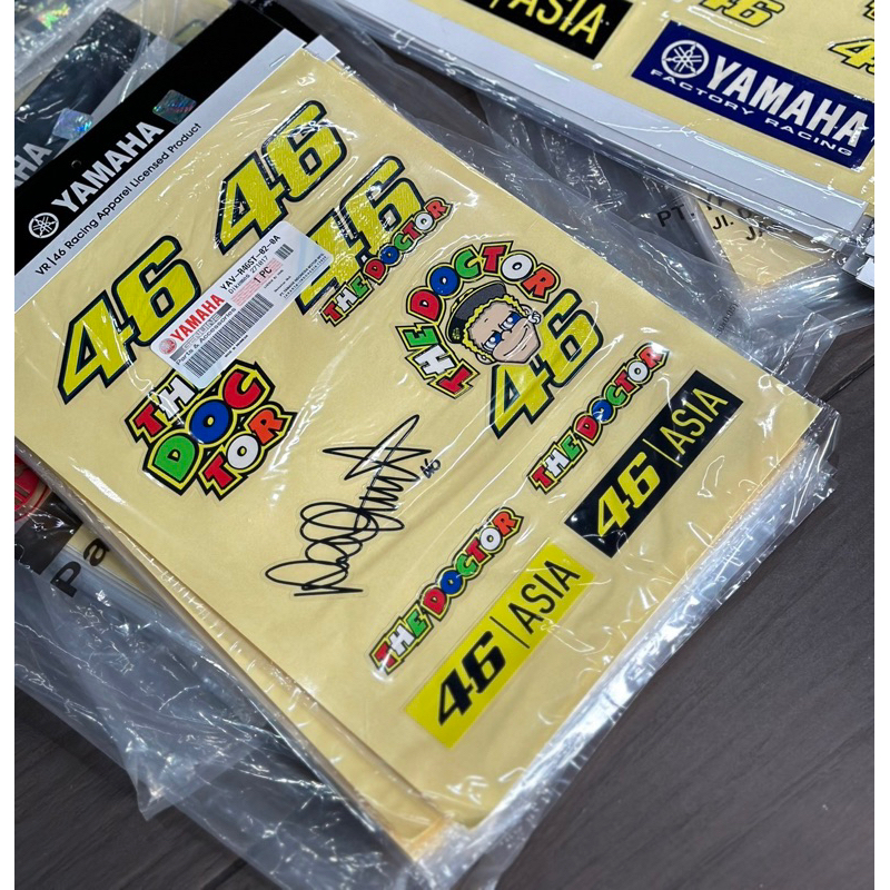 original valentino rossi (vr46) sticker | Shopee Malaysia