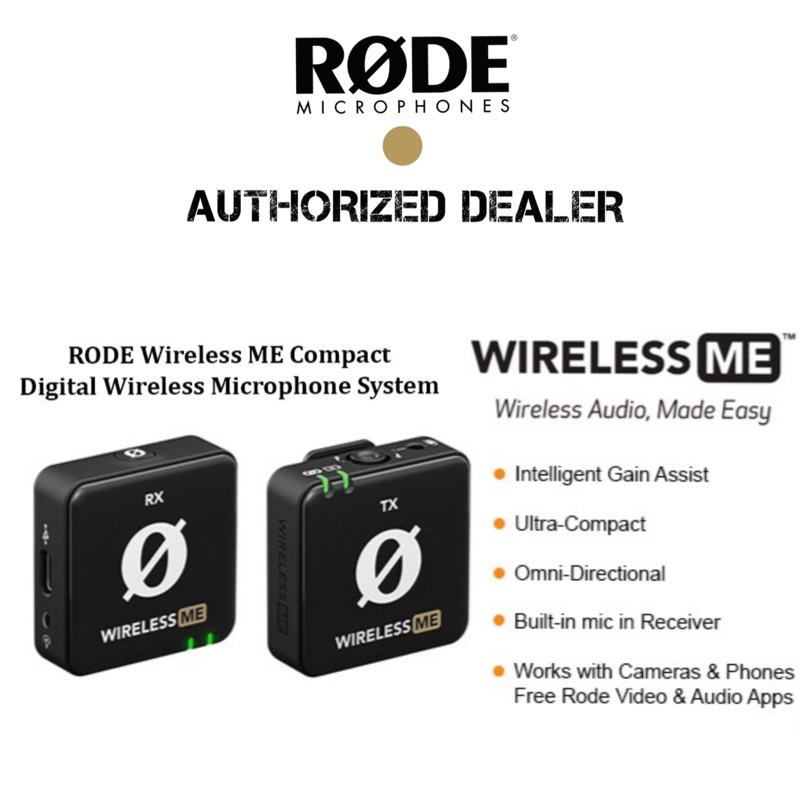 (RODE OFFICIAL)RODE WIRELESS ME FOR INTERVIEW VLOG PODCAST RODE ...