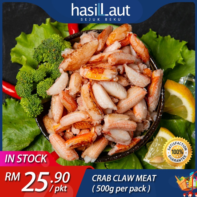 【READY STOCK】CRAB CLAW MEAT 500G± | Shopee Malaysia