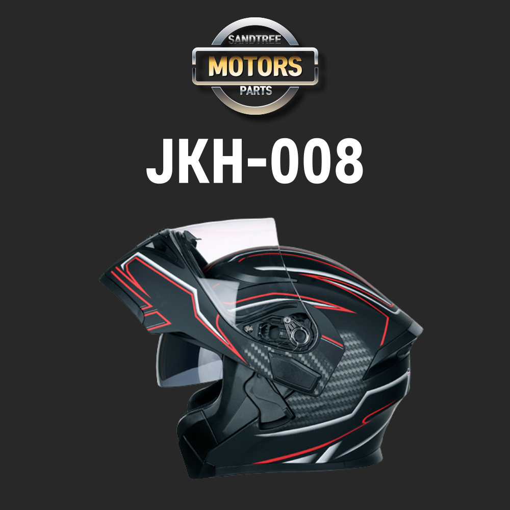 [JKH-008] Motorcycle Helmet Half face Topi Keladar Safe Light Riding ...
