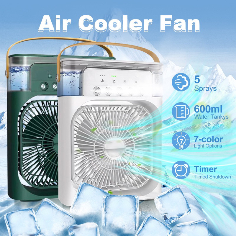 🔥Cheapest🔥 Portable USB Mini Aircond, Air Cooler, Mist Fan, Kipas ...