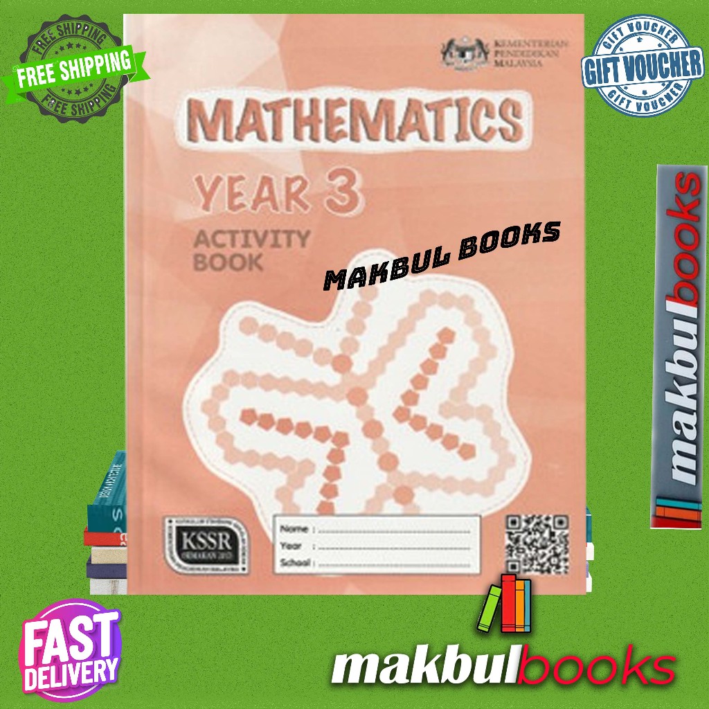 Activity Book Mathematics Year 3 (DLP/English Version) | Shopee Malaysia