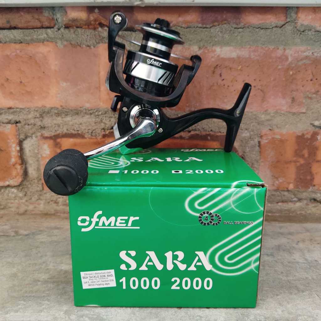 OFMER SARA SPINNING REEL | Shopee Malaysia