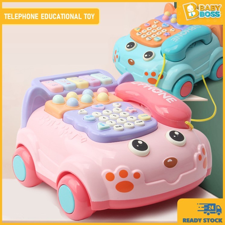 BabyBoss Telephone Toy Music Story Poem Whac A Mole Game Learning ...