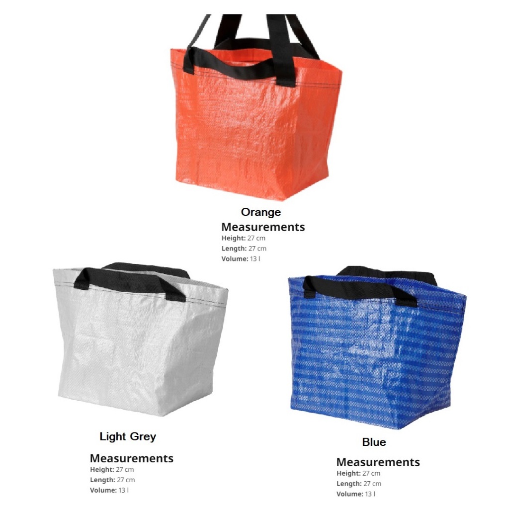 IKEA Carrier Bag Shopping Beg | Laundry | Reusable | Recycle | Small ...