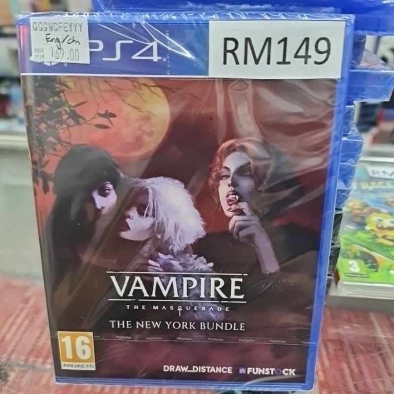 ps4 vampire the masquerade the new York bundle English Chinese r2 new ...