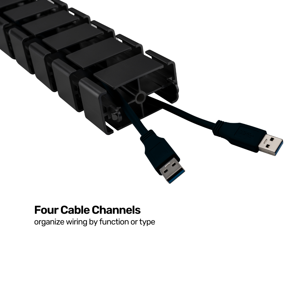 the Aryl™ Quad Entry Vertebrae Cable Management Spine | Shopee Malaysia
