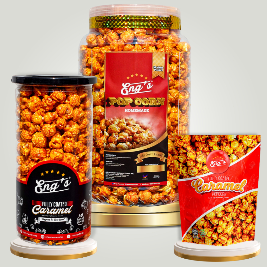 Popcorn Caramel Eng's 30g / 200g / 650g | Shopee Malaysia