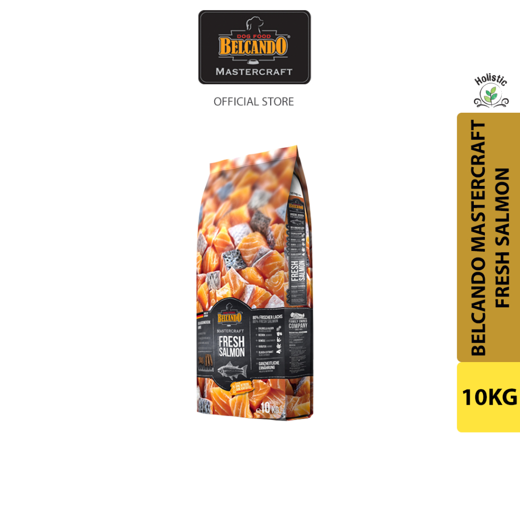 Belcando Mastercraft Dog Food - Fresh Salmon Dry Food (10KG) | Shopee ...