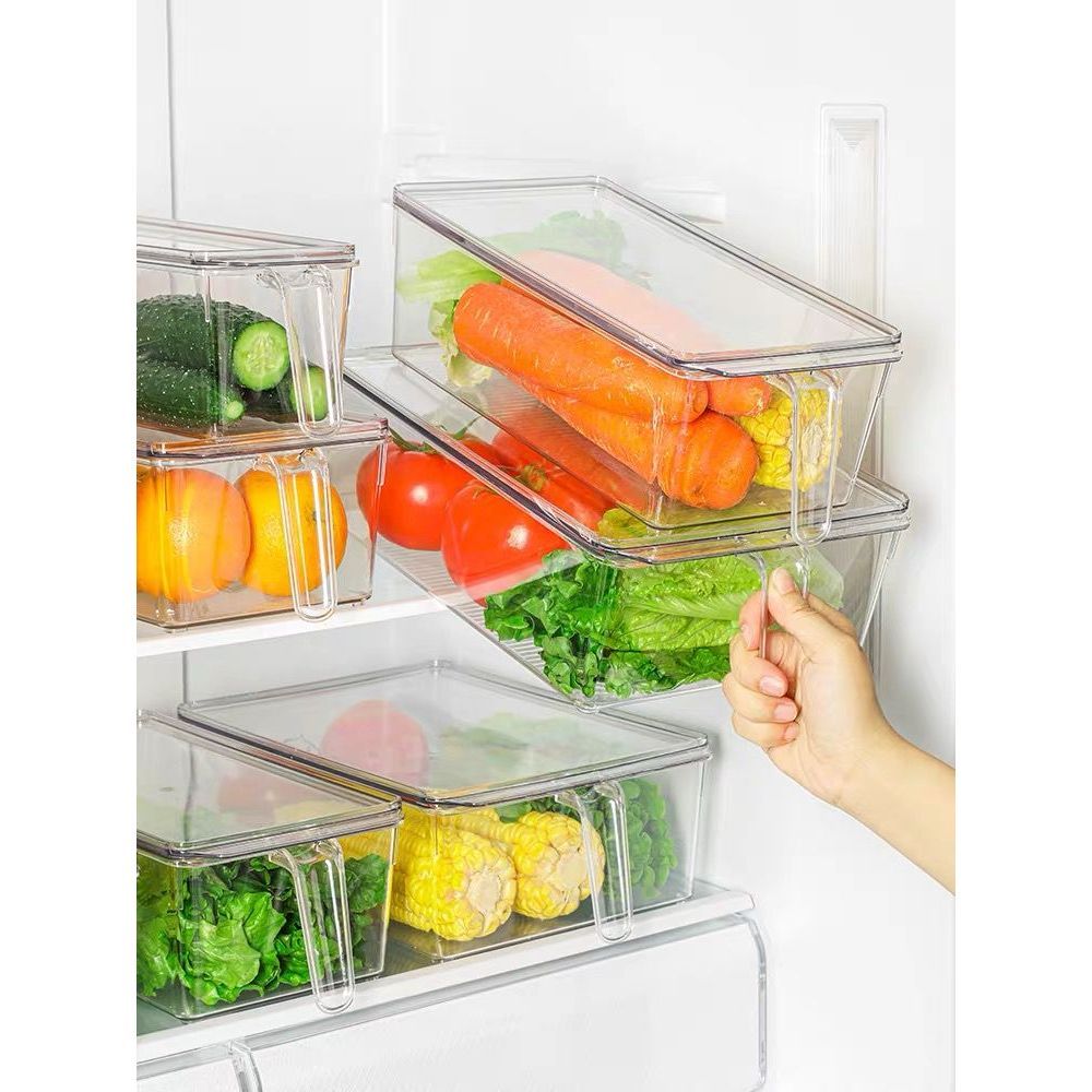 RMIH Refrigerator Food Vegetable Fruit Storage Box/Transparent ...