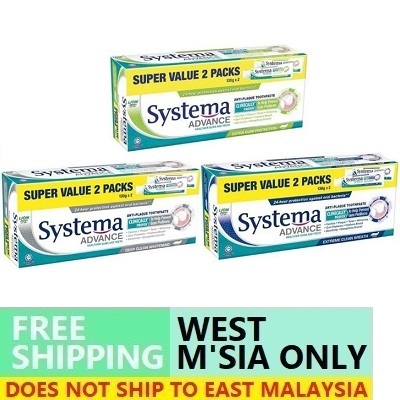 SYSTEMA Advance Toothpaste 2x130g (assorted) | Shopee Malaysia