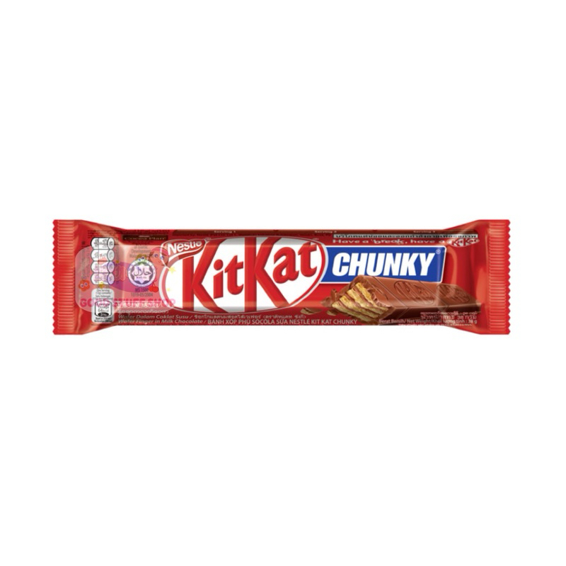 Nestle KitKat Chunky Original/Cookies/Raisin Cookies(38g) | Shopee Malaysia