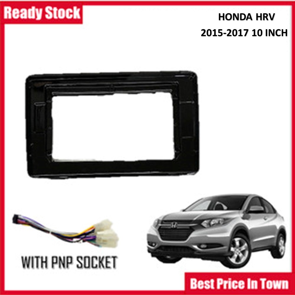 Android Player Casing HONDA HRV 9/10''2015-2023-UV BLACK (With PNP ...