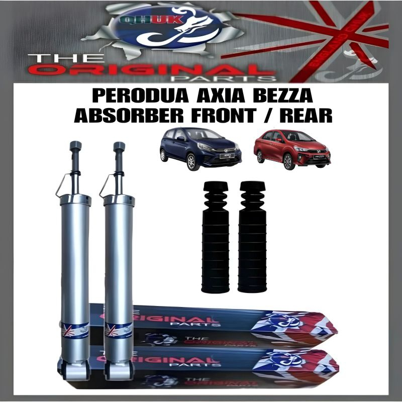CS KYB RS ULTRA SAME QHUK QUALITY PERODUA AXIA BEZZA ABSORBER REAR ...