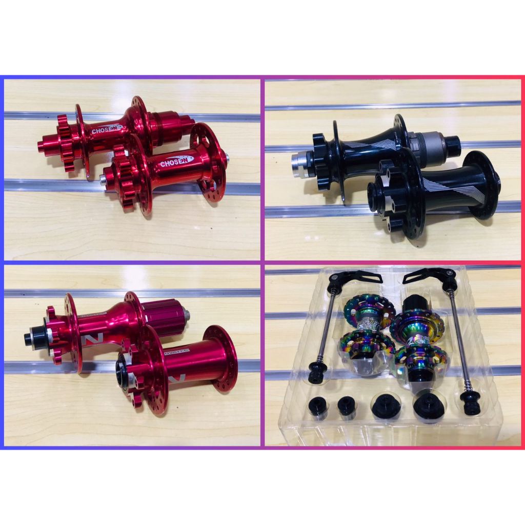 PROLITE SEALED BEARING DISC HUB MTB 32H WHEELSET SEATPOST HANDLEBAR ...
