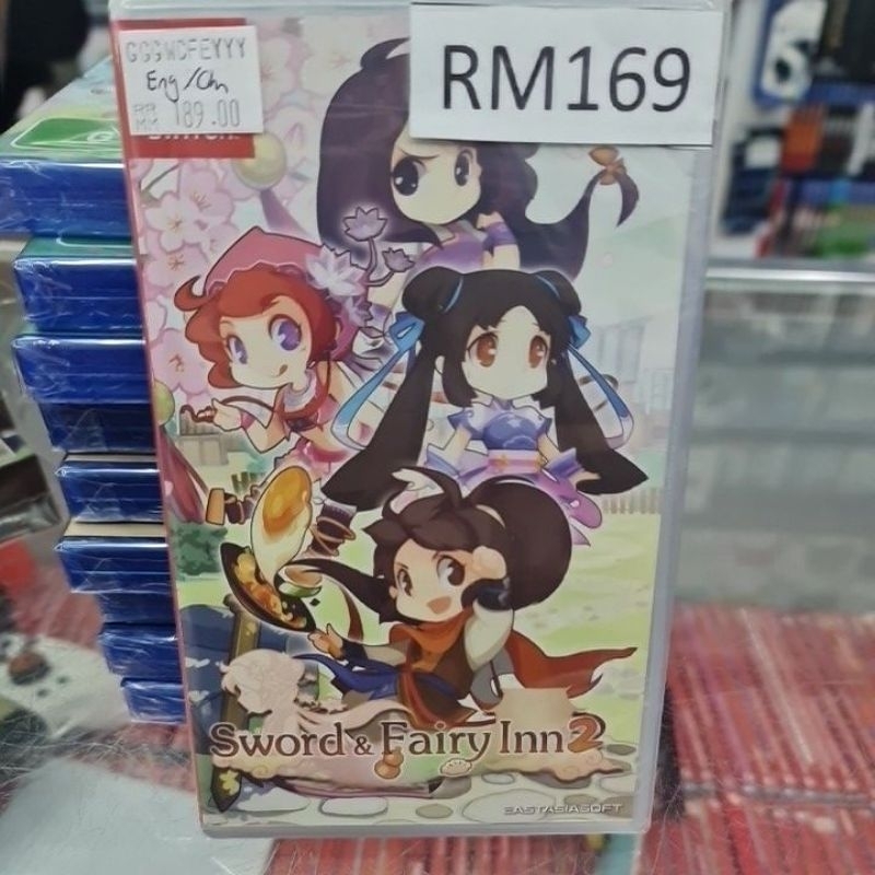 nintendo switch sword and fairy inn 2 english Chinese as new and sealed ...