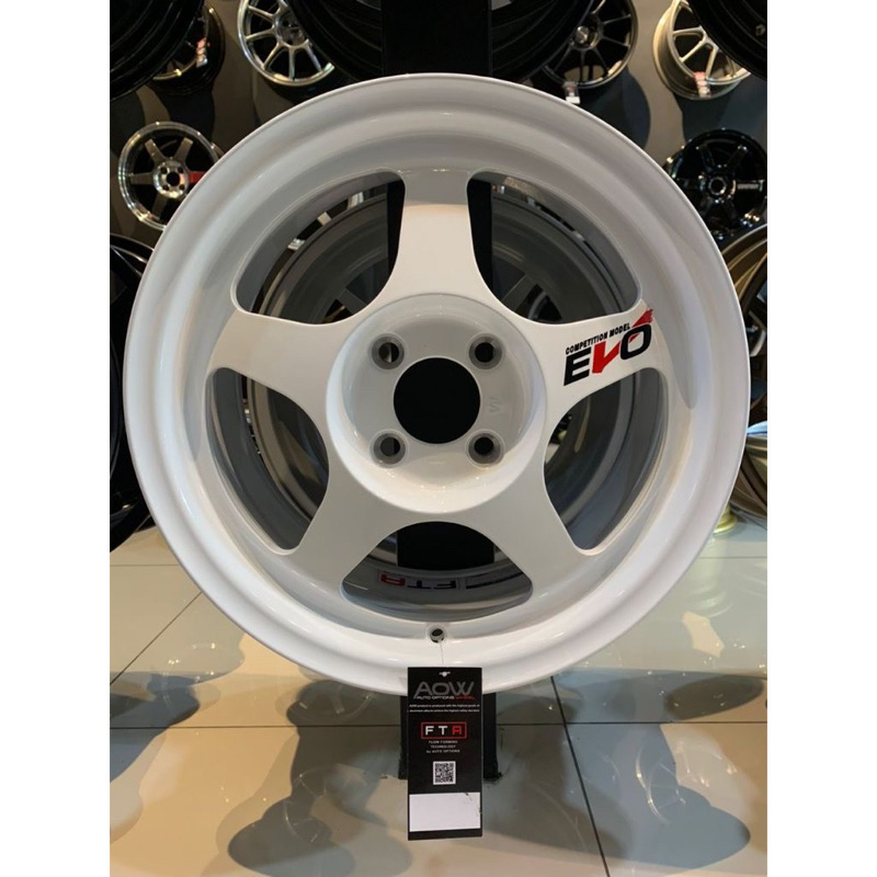 AOW REGAMASTER EVO NEW SPORT RIMS LIGHT WHEELS (FLOW FORMING) 15”16”18” - READY STOCK - MADE IN ...