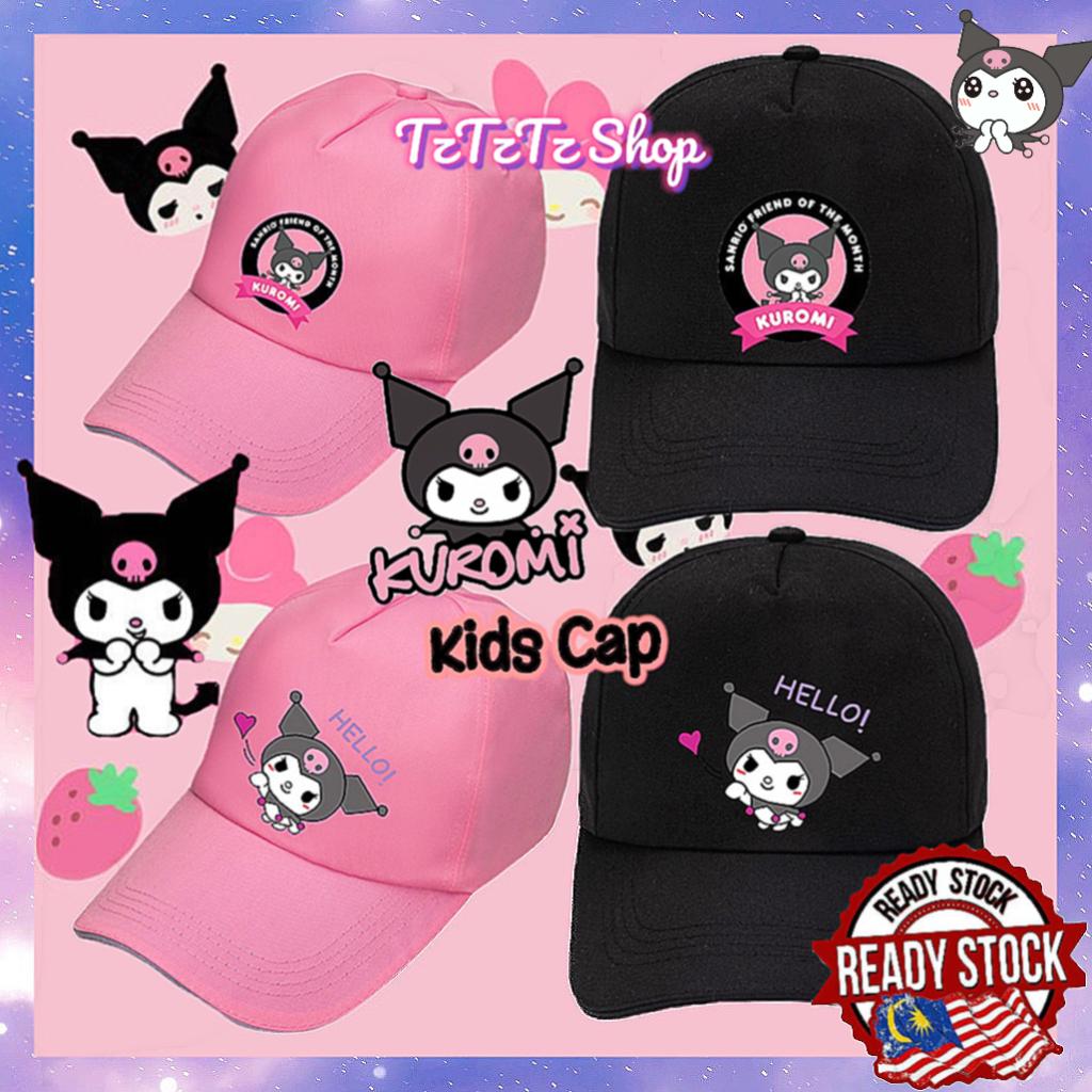 🇲🇾Cap Huntrix Kpop Demon Hunters Rumi Kuromi caps kids hat cap cute ...