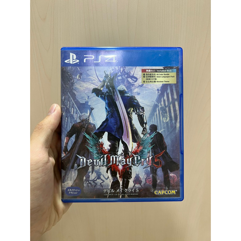 DMC 5 DEVIL MAY CRY 5 USED PS4 GAMES | Shopee Malaysia