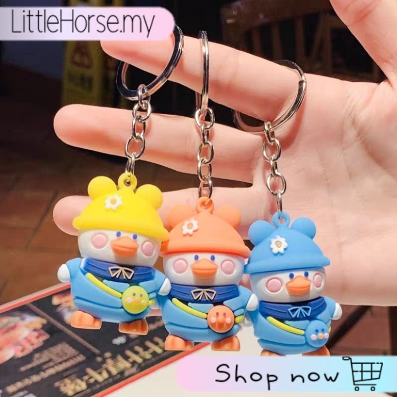 Cute Cartoon Little Duck Keychain1pc School bag keychain | Shopee Malaysia