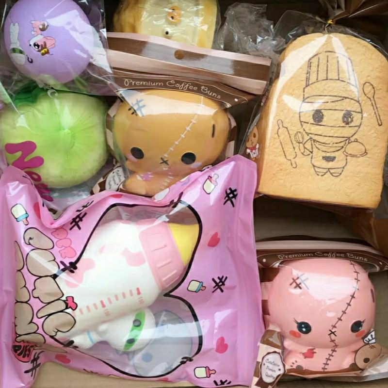 Licensed squishy lucky bag set 💥 Super Worth It [Clearance sale ...