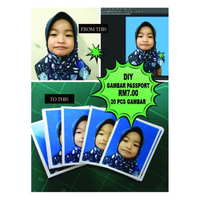 20pcs satu set . gambar passport | gambar lesen FREE EDIT BACKGROUND ...