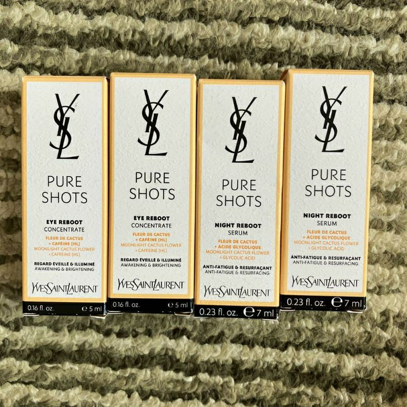 YSL Beauty Club Pure Shots Mini Set x 4pcs | Shopee Malaysia