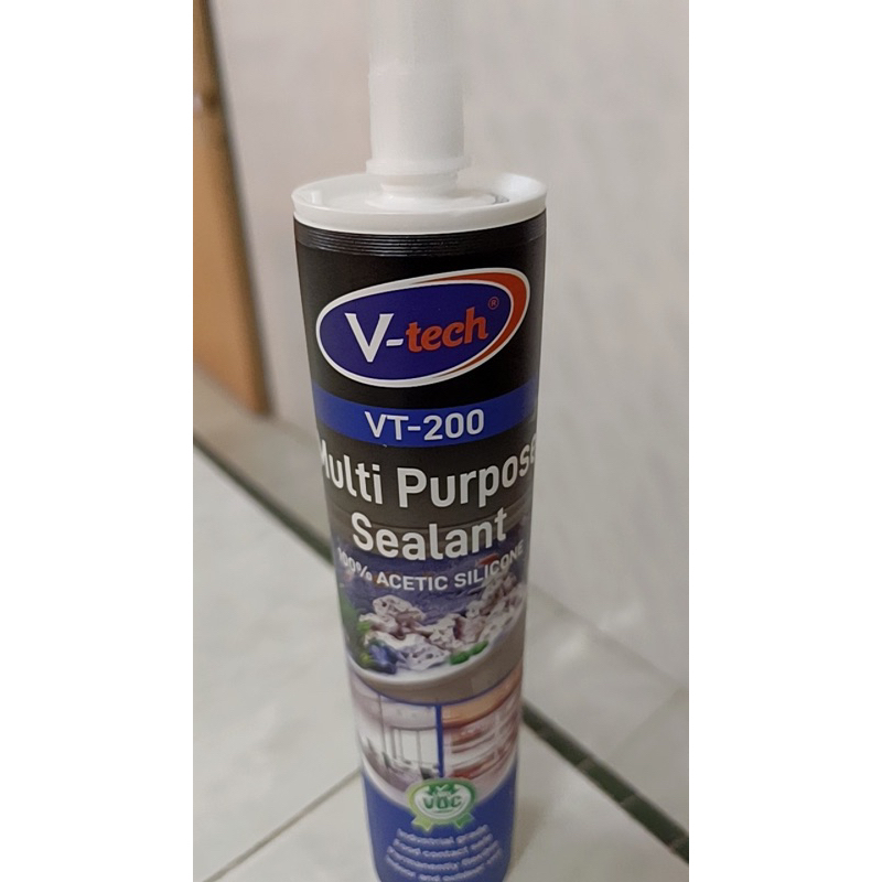 VT-200 CLEAR Silicon Glass Waterproof Seal Aquarium Wood Window Glue ...
