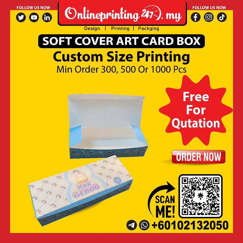 Customized packaging boxes | Soft Cover Box | Creative Soft Cover Box ...